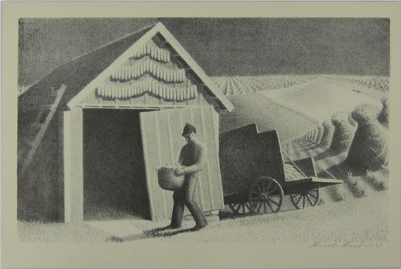 Grant Wood | Seed Time and Harvest (1937) | MutualArt