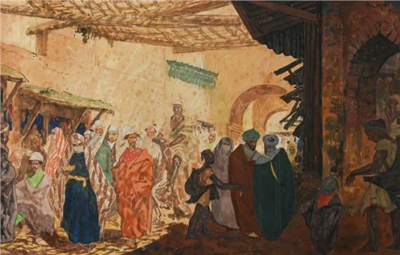 Cirou Paul | The animated Kasbah in Fez | Artwork performance at ...