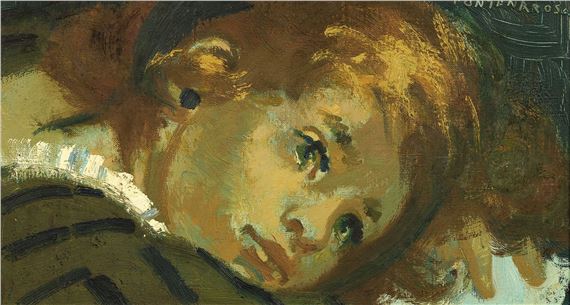 Lucien Joseph‏ Fontanarosa | Portrait of a child | MutualArt