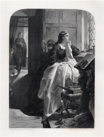 Robert Herdman | Effie Waverly's Last Visit (1865) | MutualArt