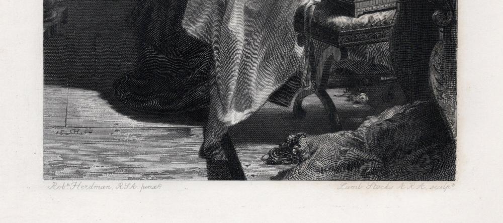 Robert Herdman | Effie Waverly's Last Visit (1865) | MutualArt