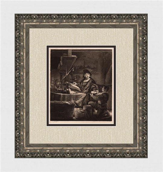 Rembrandt van Rijn | The Goldweigher (1880) | MutualArt