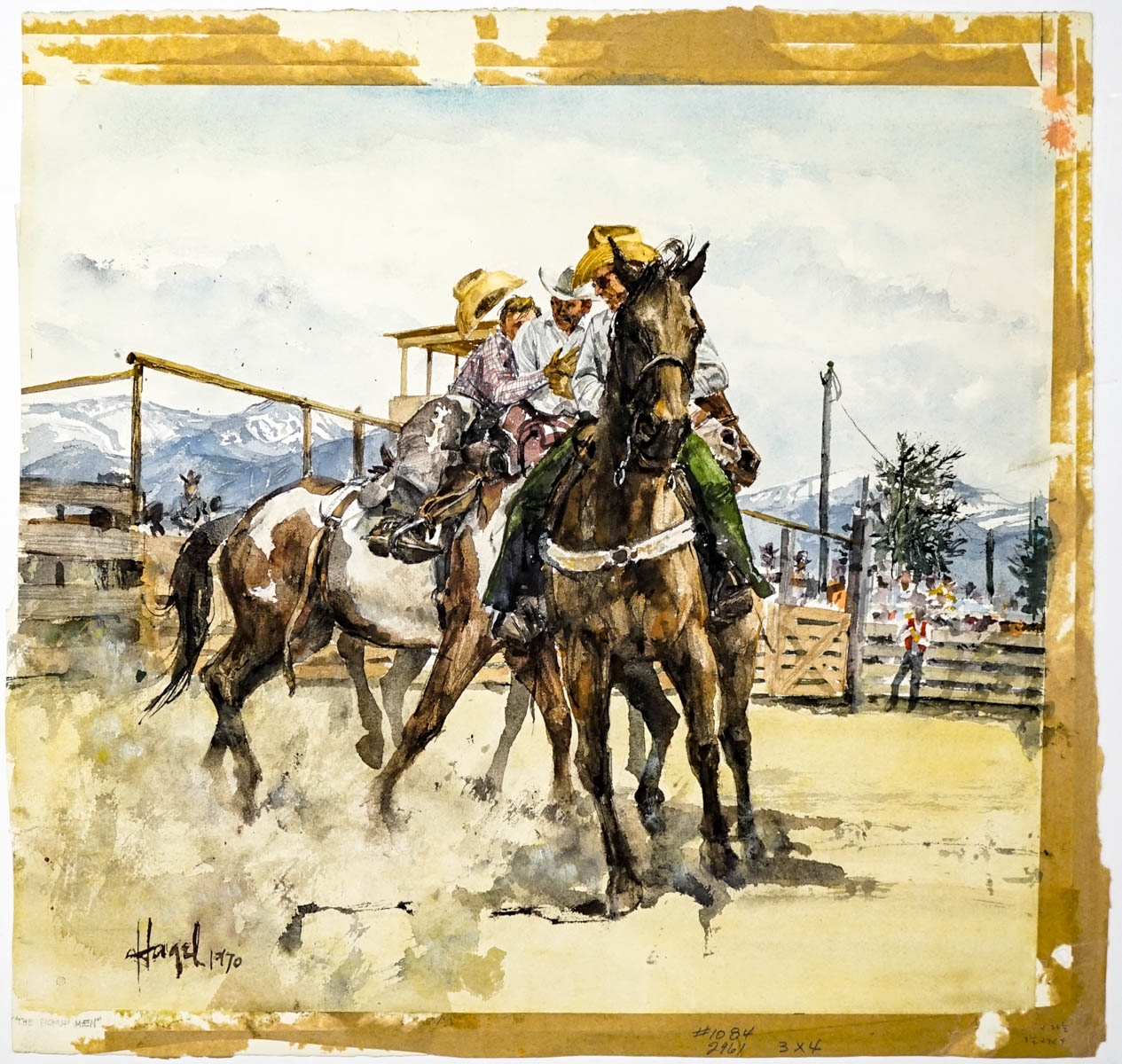 Frank Hagel | Original Watercolor | MutualArt