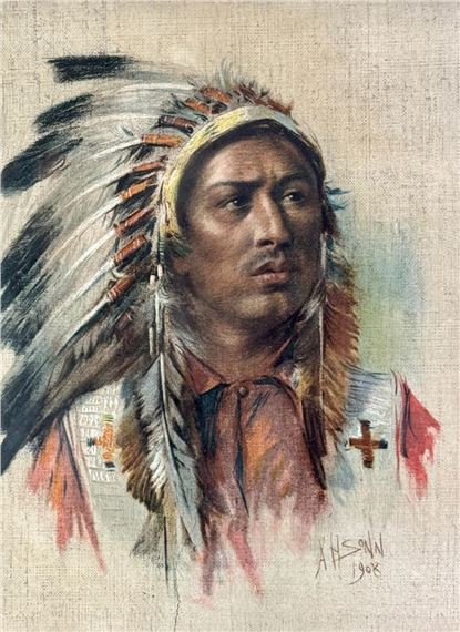 Albert H. Sonn | Red Eagle (1908) | MutualArt