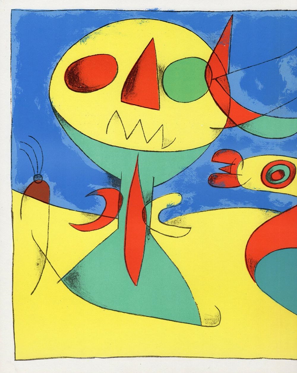 Joan Miró | Zephyr Bird (1956) | MutualArt