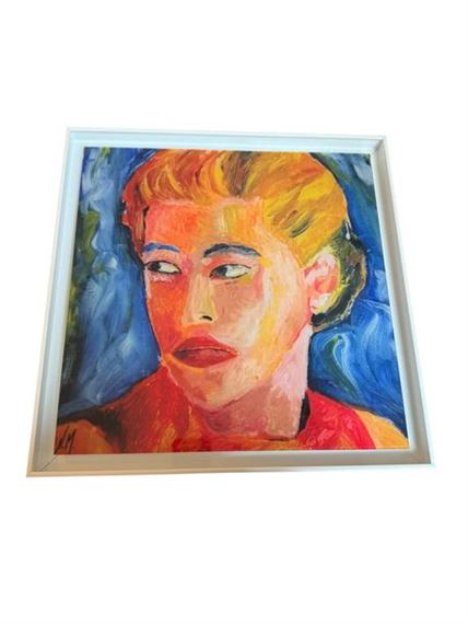 Fred Nall Hollis | Self portrait | MutualArt