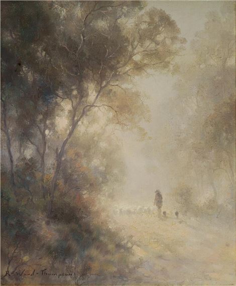 Ramon Ward Thompson | Shepherding the Flock | MutualArt