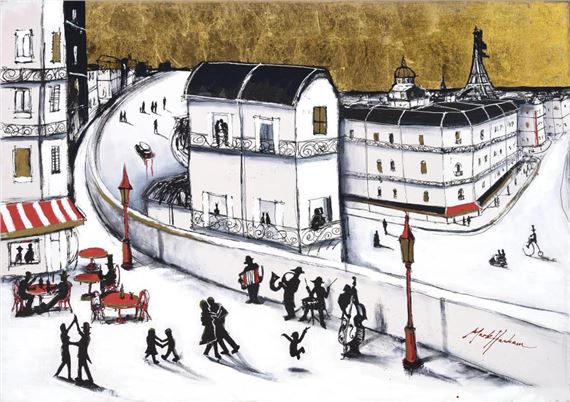 Mark Hanham | Parisian Streetscape | MutualArt