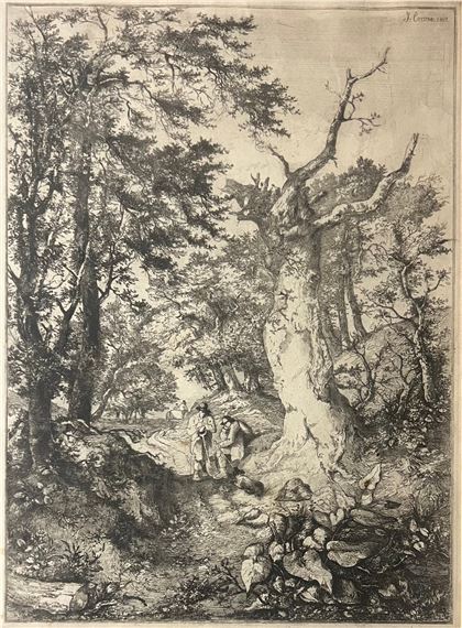 John Crome | Sandy Road through Woodland (1813) | MutualArt