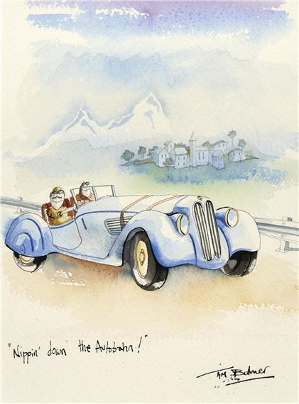 Tim Bulmer | Nippin' Down the Autobahn | MutualArt