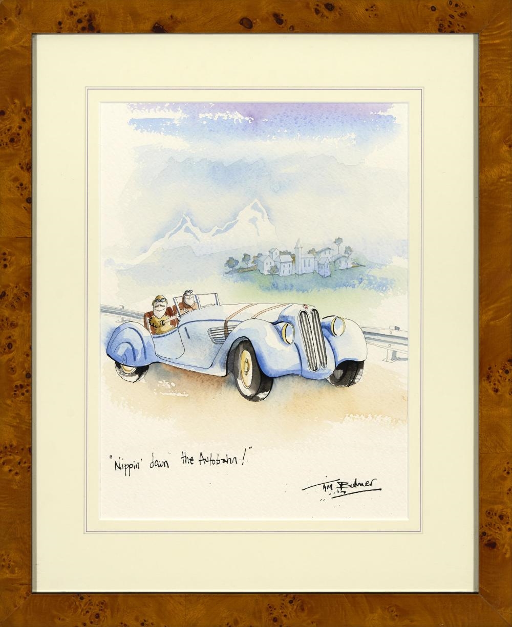 Tim Bulmer | Nippin' Down the Autobahn | MutualArt