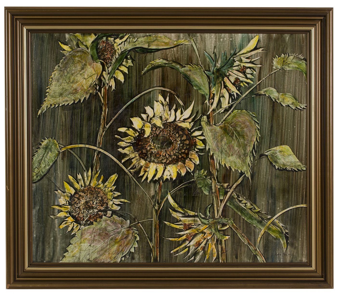 Robin McCully | SUNFLOWERS | MutualArt