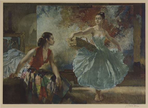 William Russell Flint | Jasmine (1941) | MutualArt
