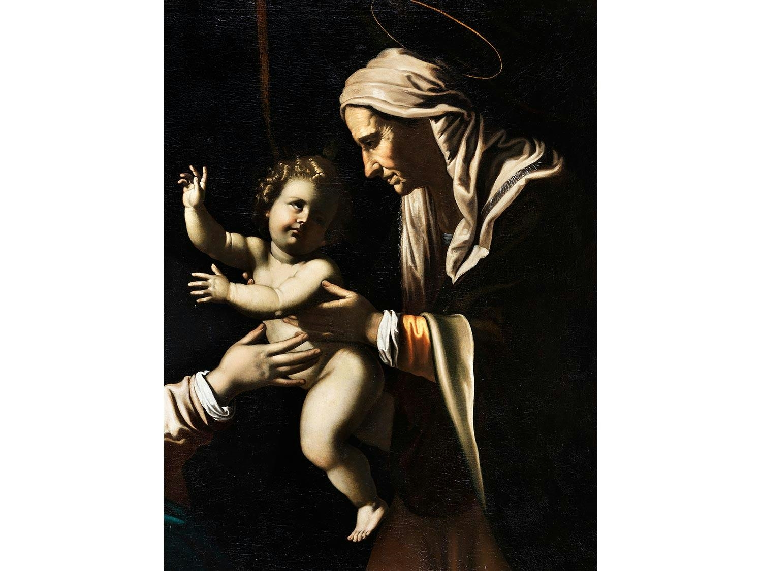 Antiveduto Grammatica | HEILIGE FAMILIE MIT DER HEILIGEN ANNA | MutualArt