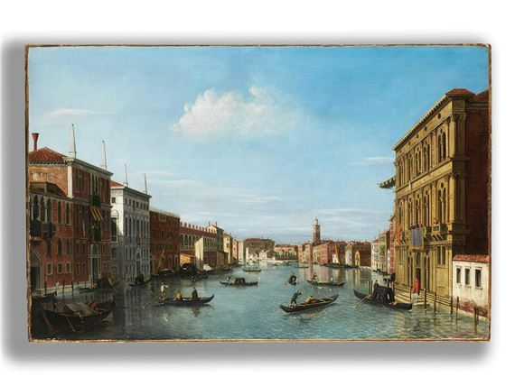 James William | VENETIAN VEDUTA – VIEW FROM THE PALAZZO VENDRAMIN ...