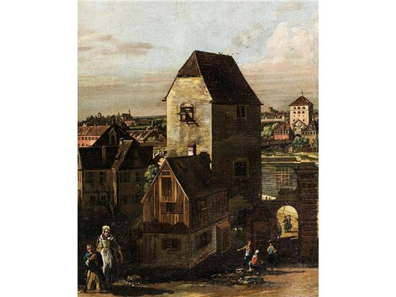 Bernardo Bellotto | VIEW OF MUNICH (1764) | MutualArt