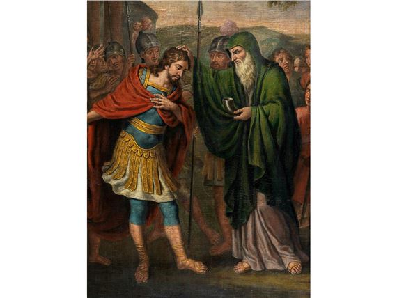 Englebert Fisen | SALBUNG DES SALOMON (1721) | MutualArt