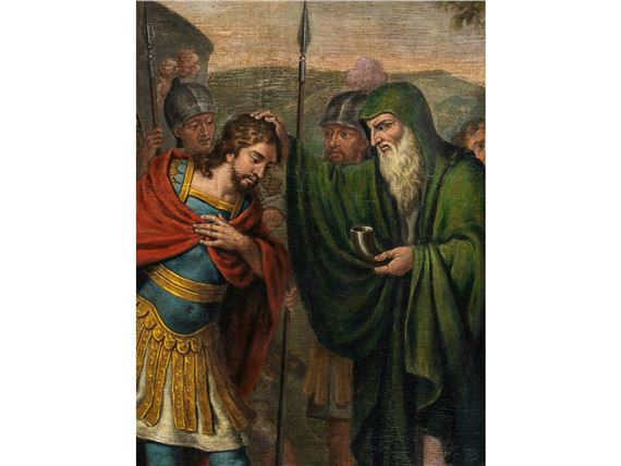 Englebert Fisen | SALBUNG DES SALOMON (1721) | MutualArt