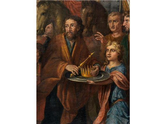 Englebert Fisen | SALBUNG DES SALOMON (1721) | MutualArt