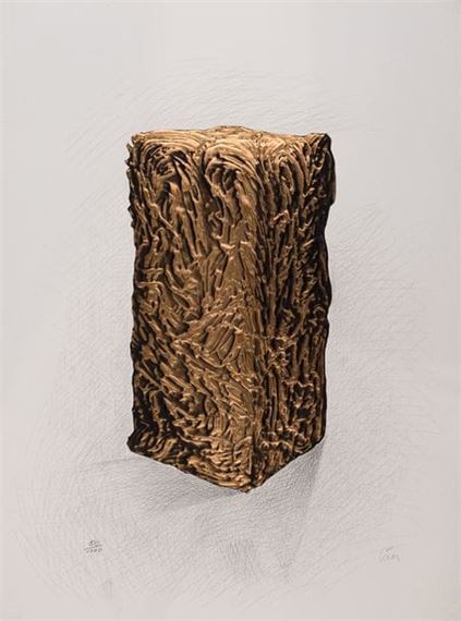 César Baldaccini | Portrait de compression (1998) | MutualArt