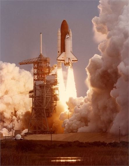 NASA | Space shuttle liftoff (Circa 1980) | MutualArt