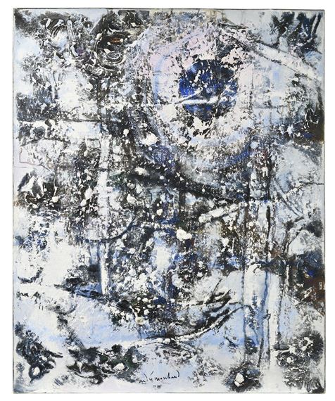 André Marchand | Forest light under the snow (La Chapelle au Bois ...