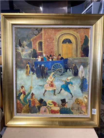 F. Verhaegen | Scène de carnaval | MutualArt