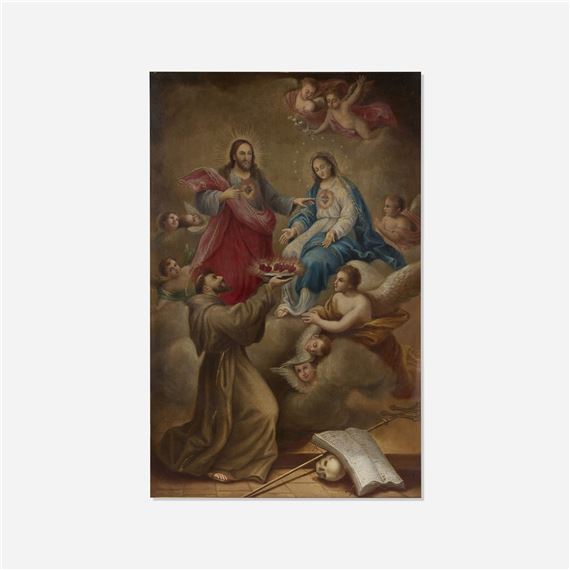 Juan Correa | Allegory of the Franciscan Order (St. Francis Offering ...