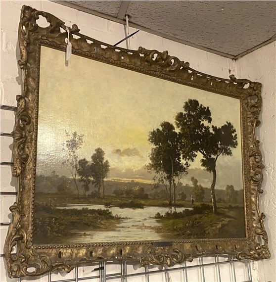 Léon Richet | River Landscape | MutualArt