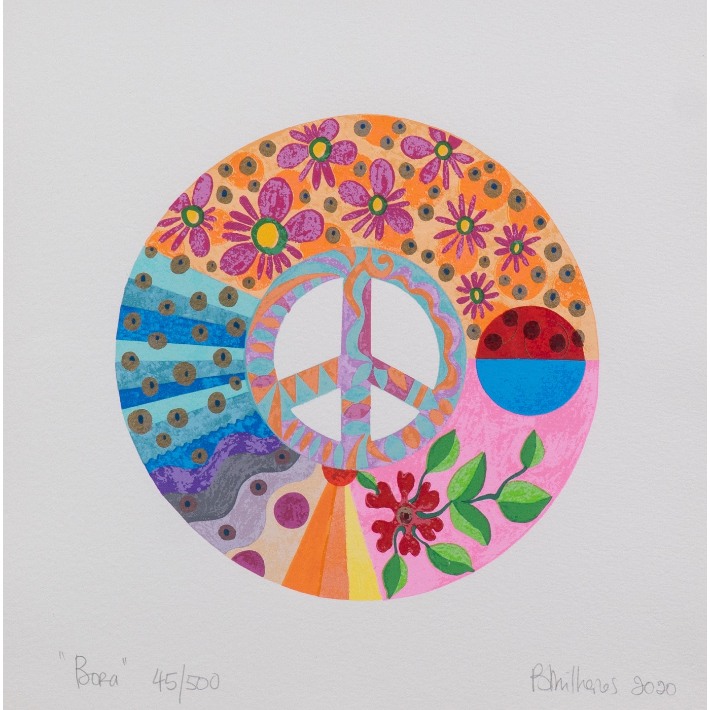 Beatriz Milhazes | Bora (2020) | MutualArt