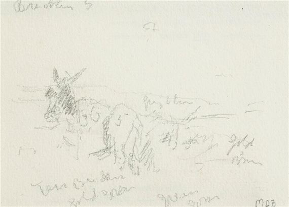 Mildred Anne Butler | Study of a Donkey | MutualArt