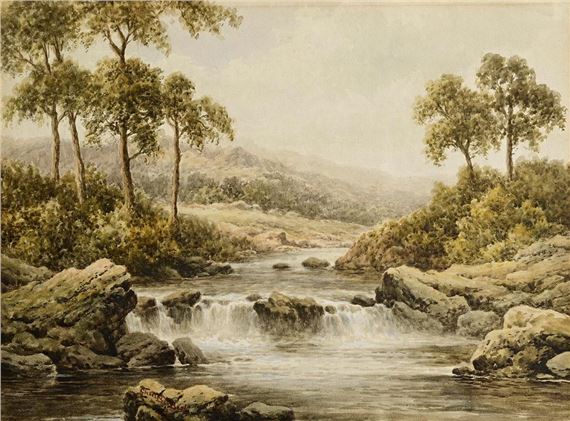Charles A. Bool | River Landscape | MutualArt