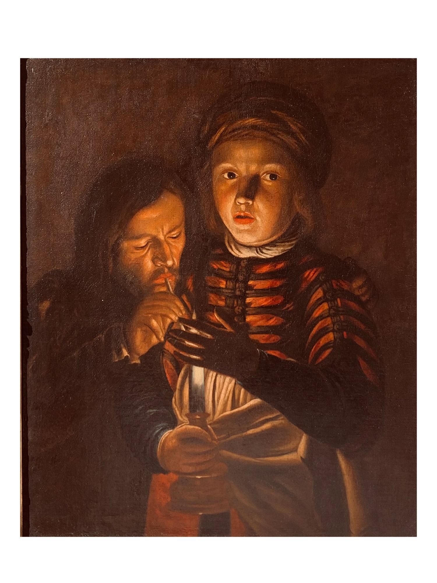 Adam de Coster | TWO FIGURES BY CANDLELIGHT | MutualArt