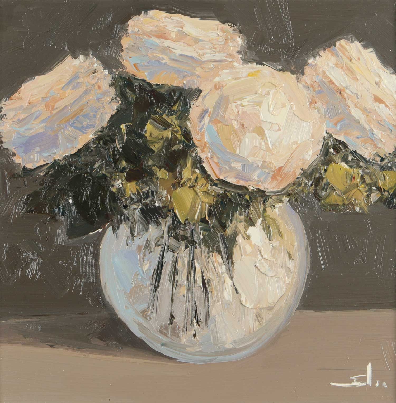 Vivek Mandalia | WHITE FLOWERS | MutualArt