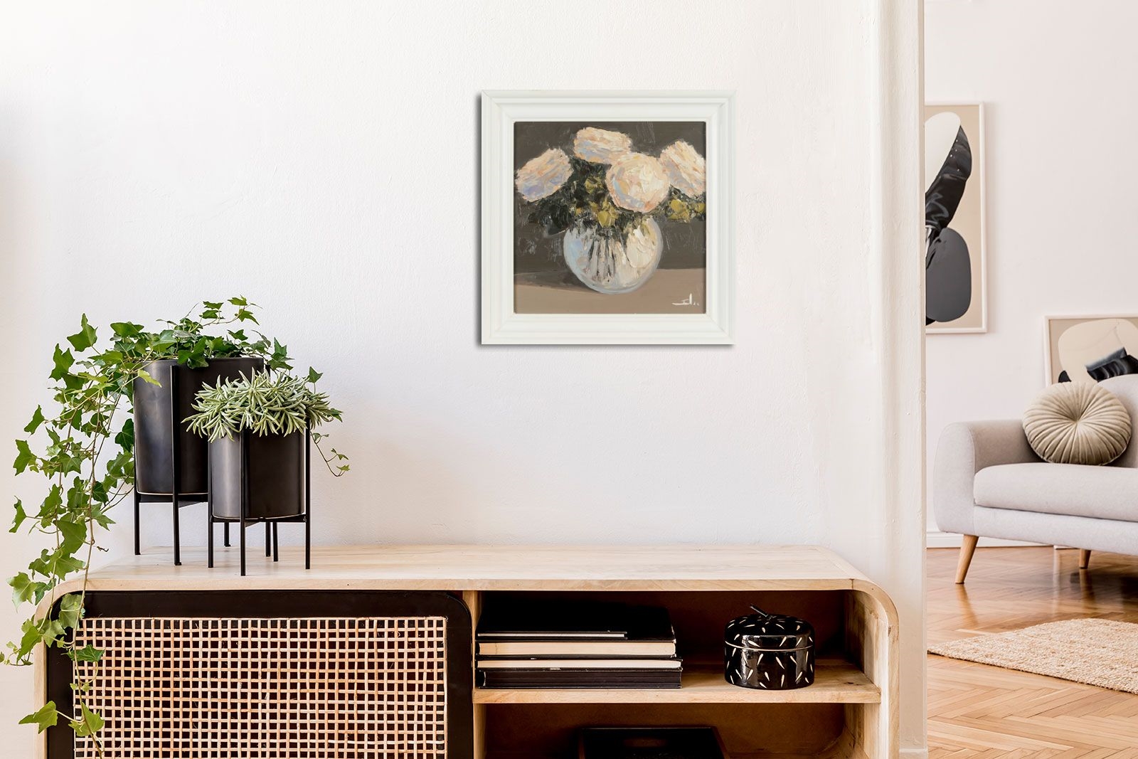Vivek Mandalia | WHITE FLOWERS | MutualArt