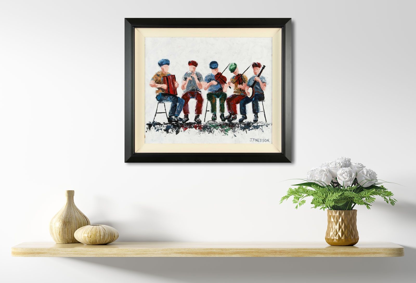 J. P. Neeson | SESSION IN THE CROWN BAR | MutualArt