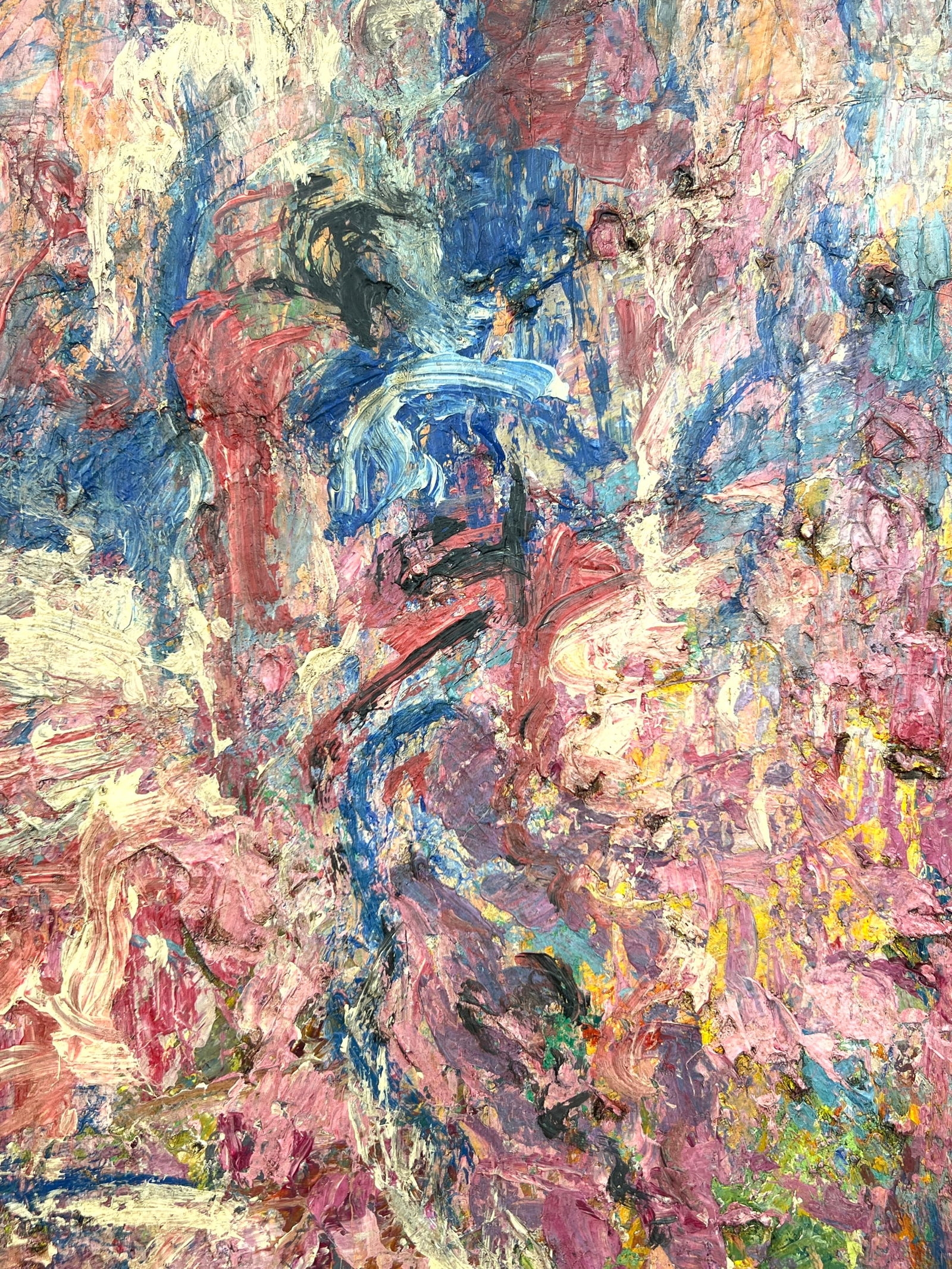 Milton Resnick | Abstract Modern Painting on Board | MutualArt