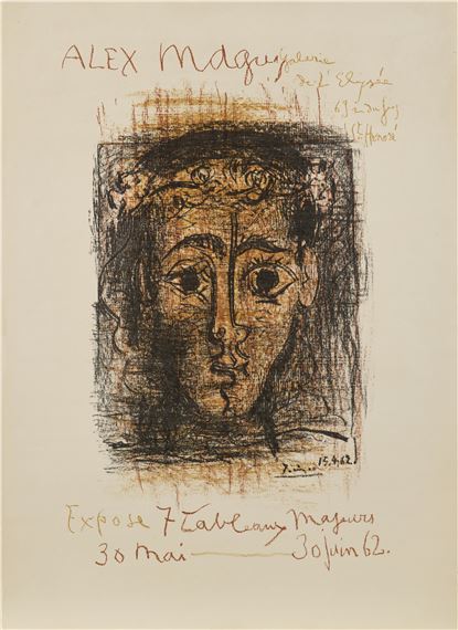 Picasso Pablo | Alex Maguy, Galerie de l'Elysée, 69, rue du Fg St ...