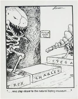 Gary Larson | One Step Closer to the National History Museum | MutualArt