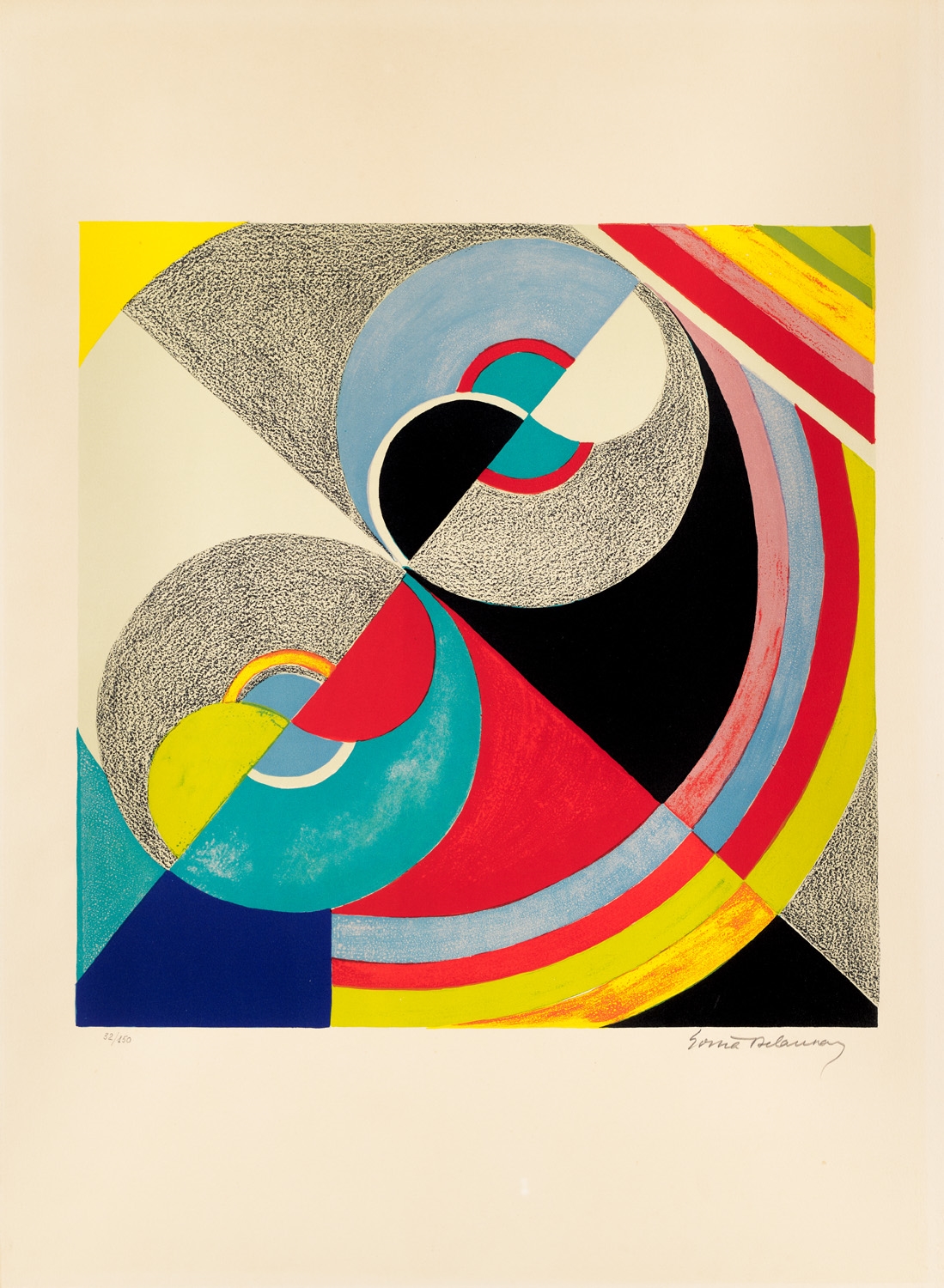Sonia Delaunay | Rhythme couleur (1971) | MutualArt