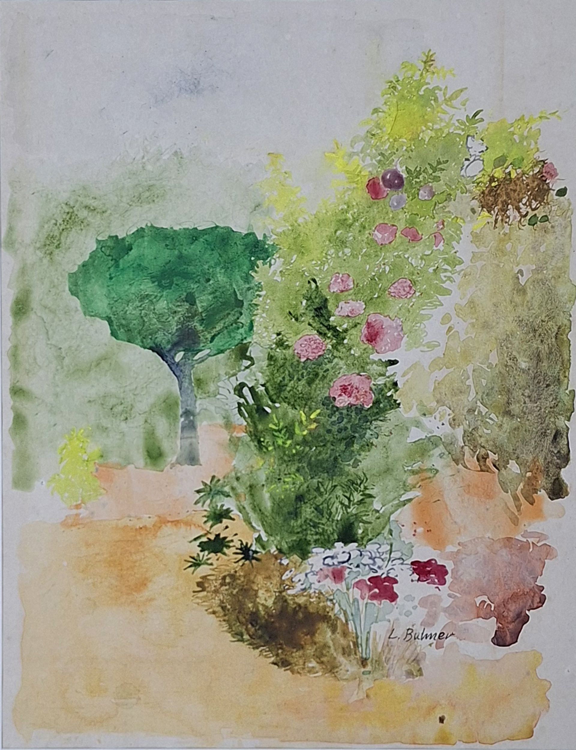 Bulmer Lionel | Garden Roses | Compare similar artworks | MutualArt