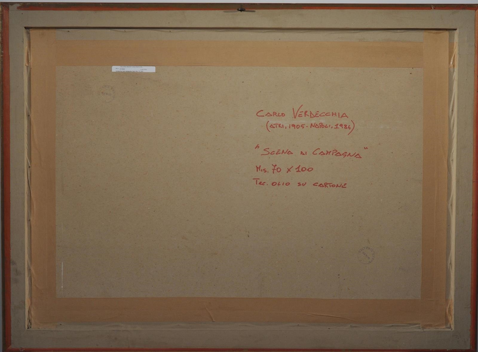 Carlo Verdecchia | Scena di campagna | MutualArt