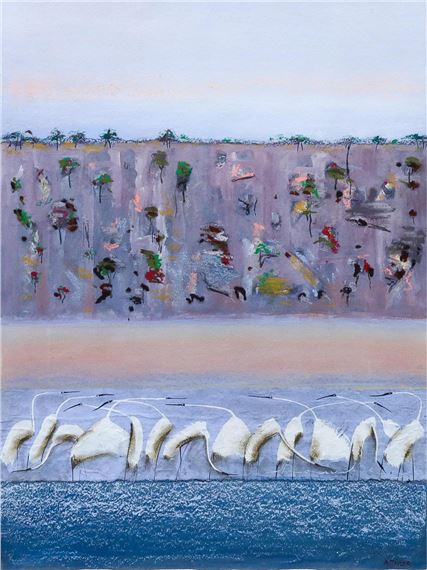 Andrew Richard Taylor | Brolgas (2020) | MutualArt