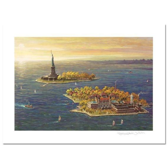 Alexander Chen | Ellis Island, Fall | MutualArt