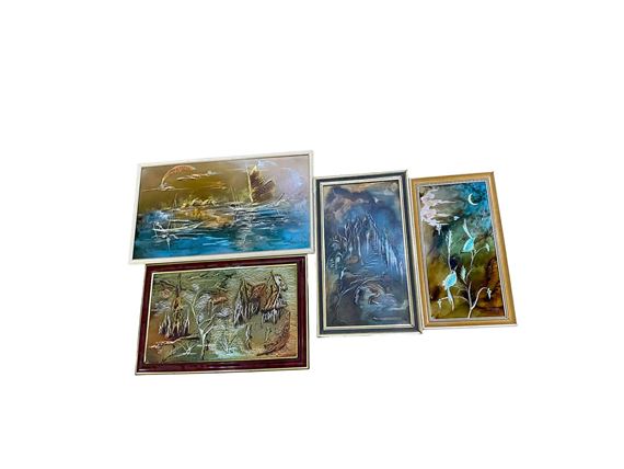 Jacques Gabriel Tournier | metal-engraved luminous reflections | MutualArt