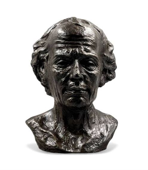 Auguste Rodin | Portrait du compositeur Gustav Mahler (1909) | MutualArt