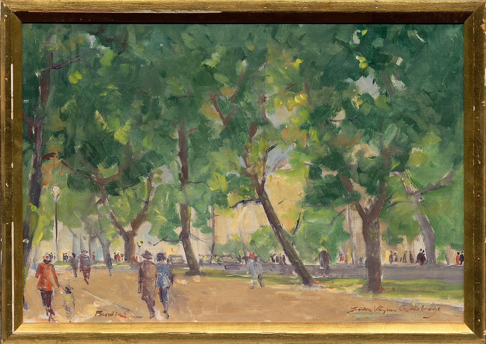 Hans Bendix | V parku | MutualArt