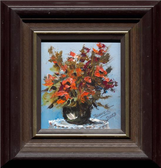 Jan Hladký | Máky ve váze (2013) | MutualArt