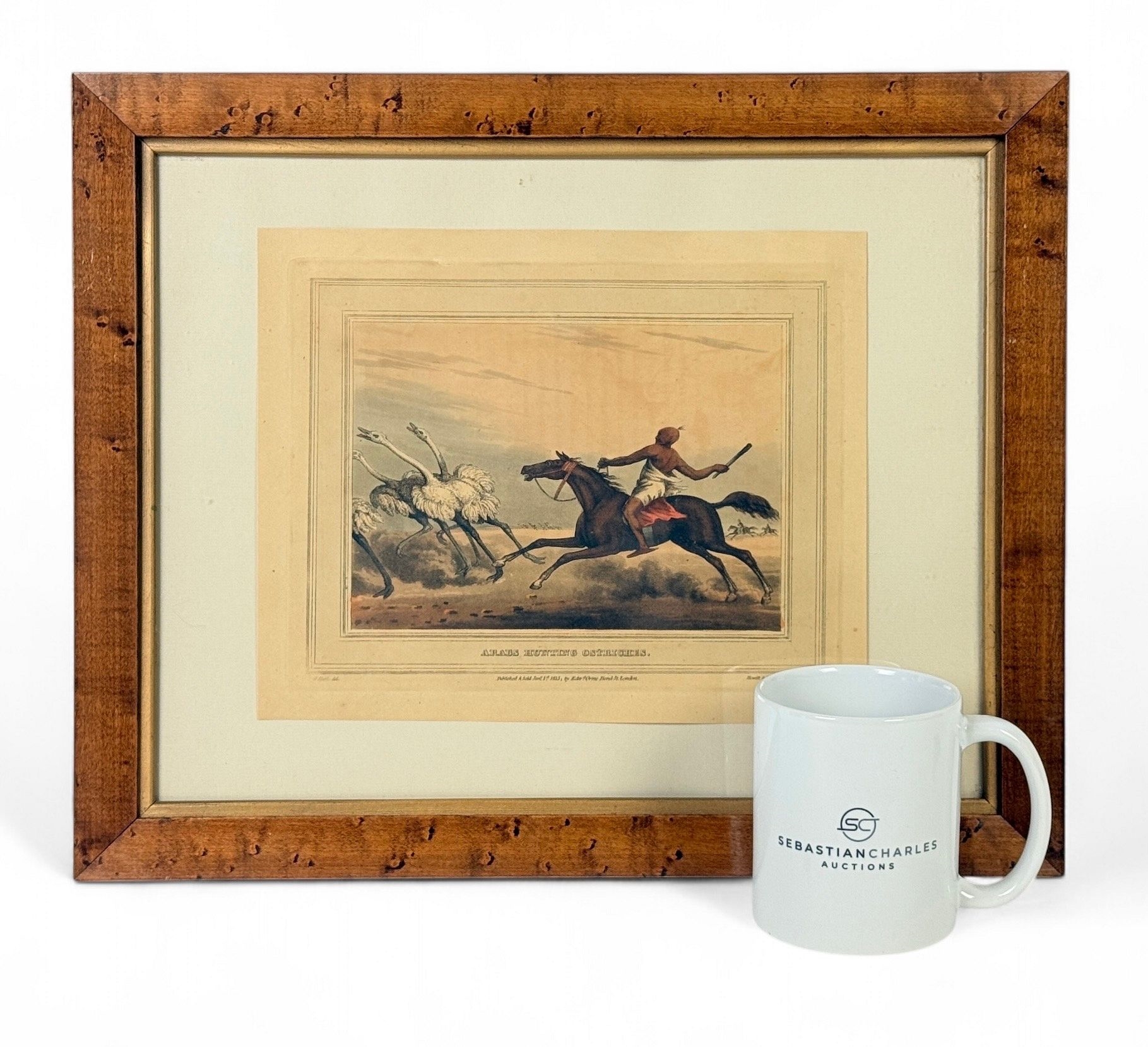 William Samuel Howitt | Arabs Hunting Ostriches | MutualArt