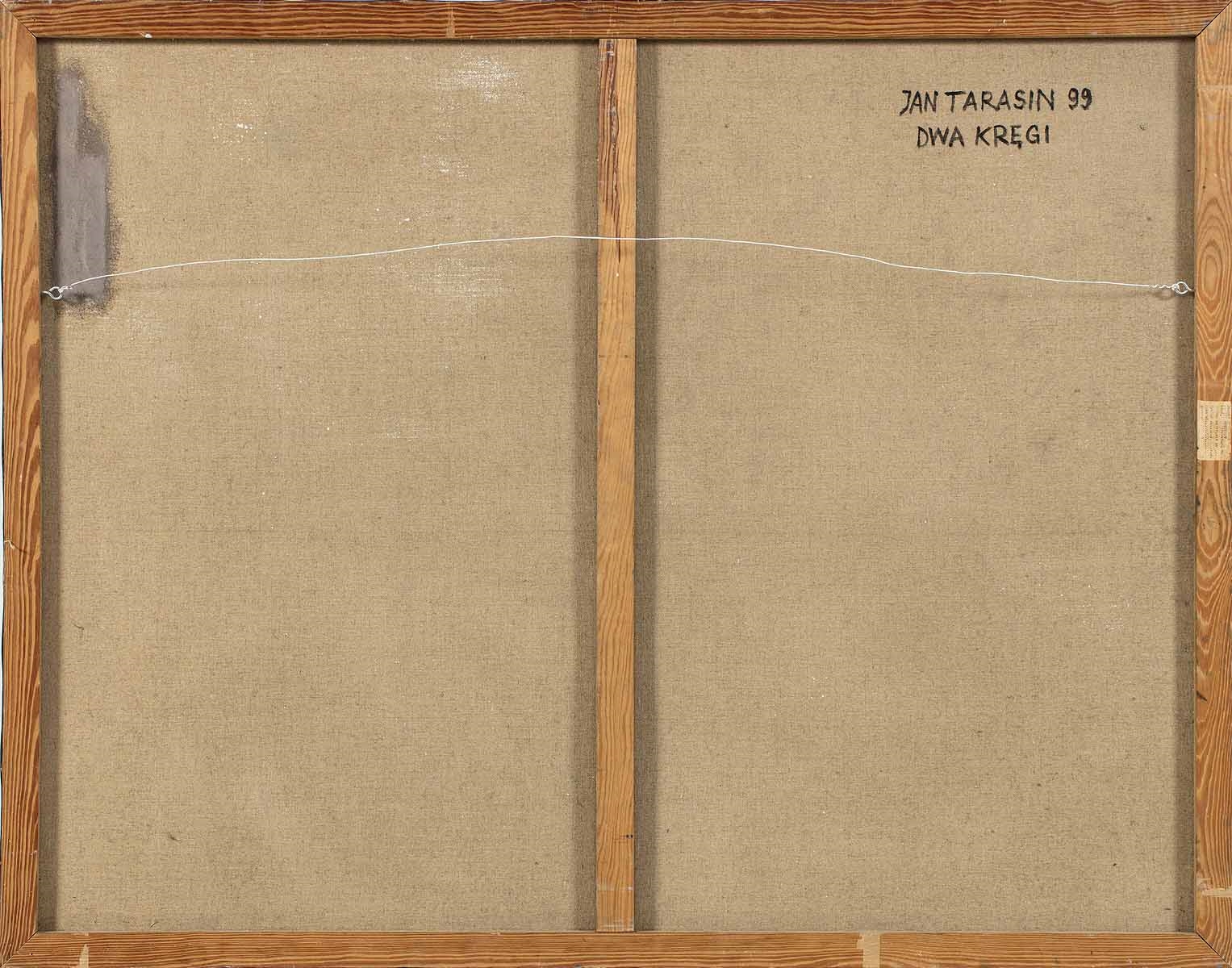 Jan Tarasin | Dwa kręgi (1999) | MutualArt